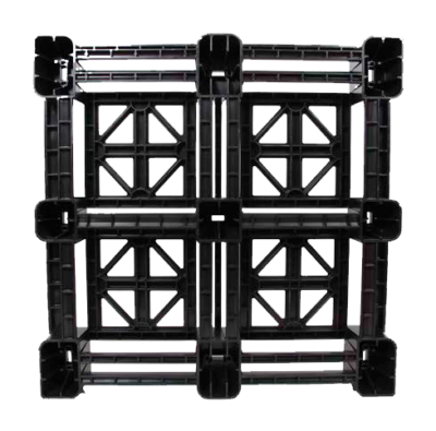 48 x 45 Stackable Drum Pallet with Full Lip | Plastic Pallet Pros