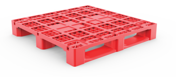 43 x 43 Heavy Duty Rackable Pallet | Plastic Pallet Pros