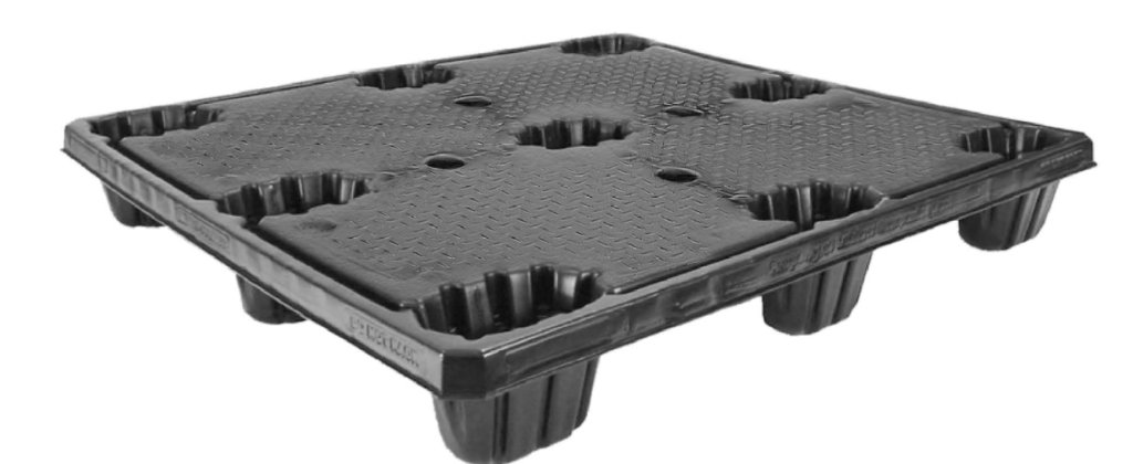 44x48 Twin Sheet Thermoformed Distribution Pallet | Plastic Pallet Pros