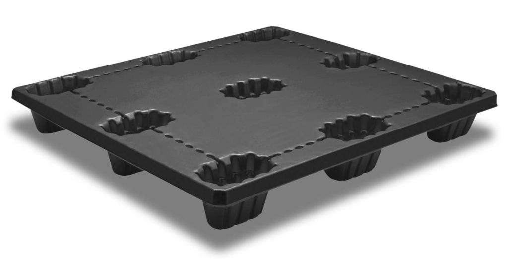 48x40 Twin Sheet Thermoformed Light Weight Shipping Pallet | Plastic ...