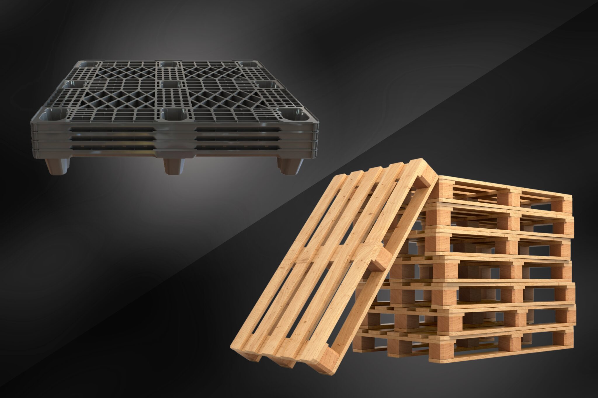 How do Plastic Pallets Compare to Wood Pallets?